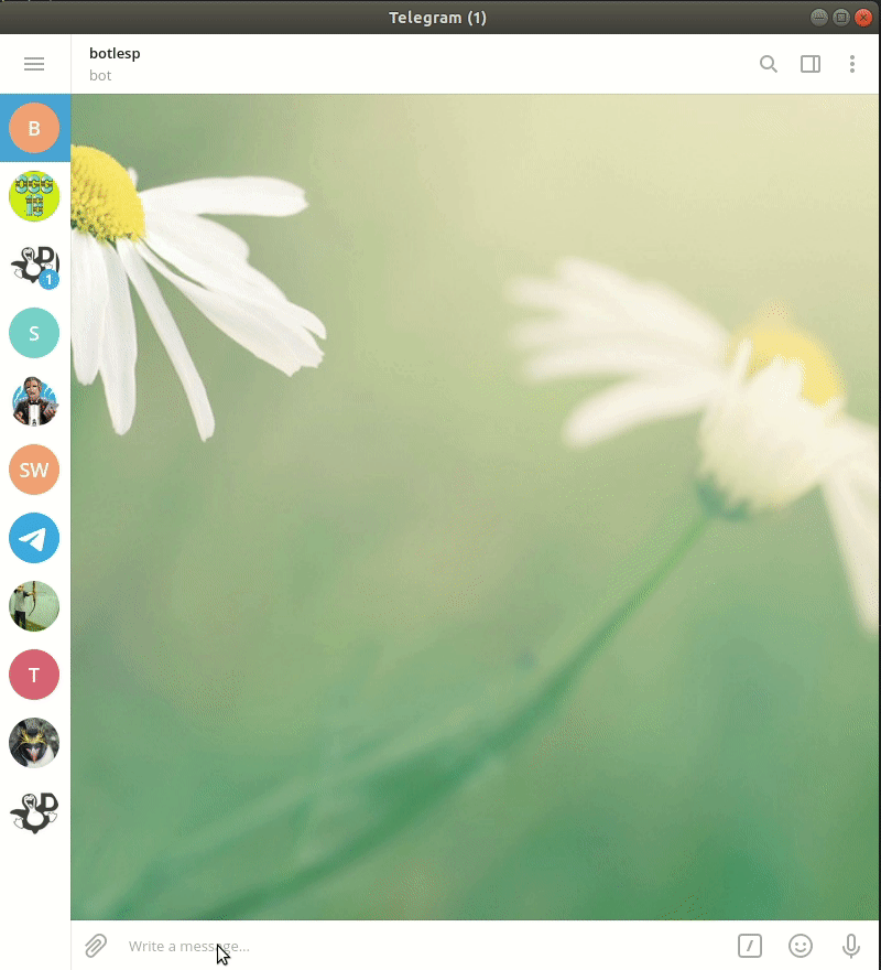 Tooling Tuesday: pyTelegramBot